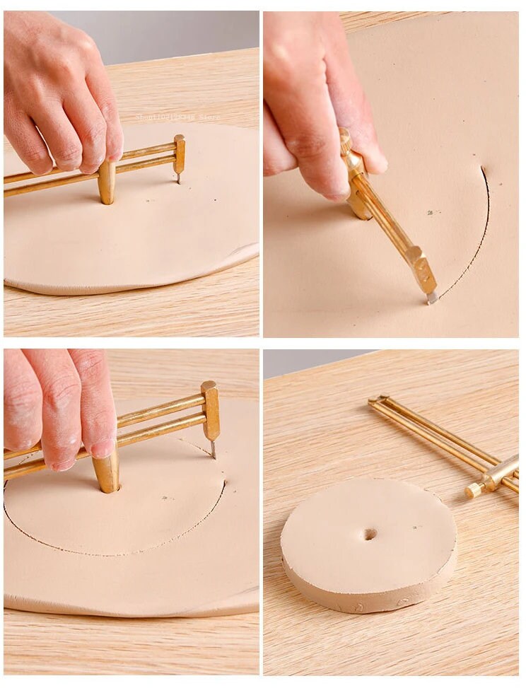 Pottery Calipers, Copper/wood/plastic, Compasses, Clay Measurement ...