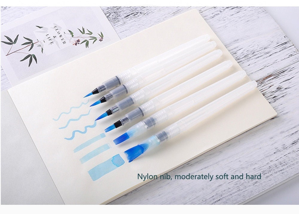 Pottery Painting 6pcs Soft Plastic Nylon Nibs Automatic - Etsy