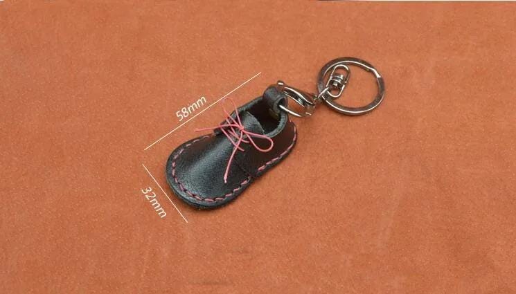 Leather Craft Mini Shoe Keychain Template, PVC, Sewing Pattern, Pendant ...