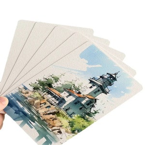 Watercolor Paper, 300g, 25 Sheets, Square/round, Mixed Media Artist ...