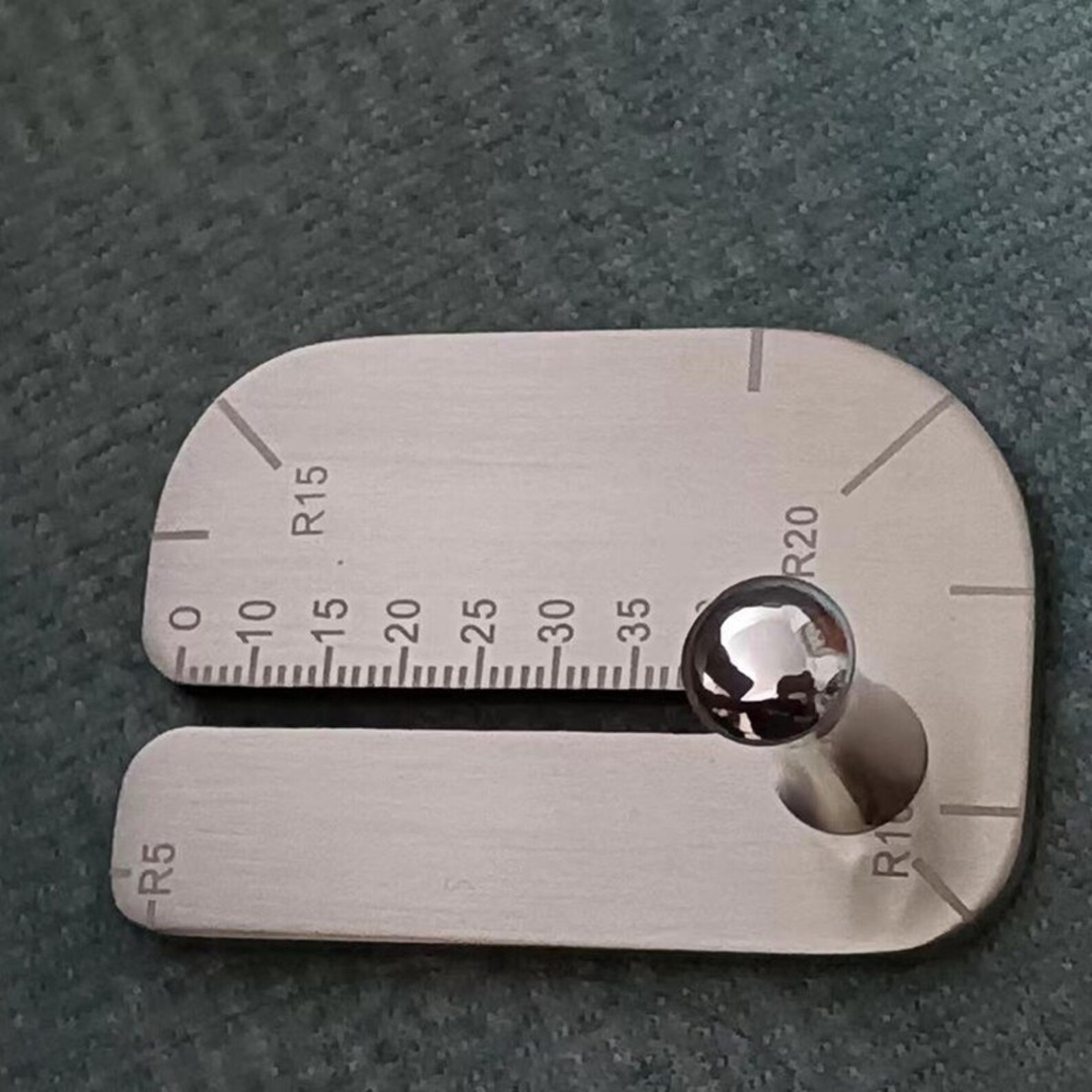 Leather Punch Aid, Pull Out Board for Pricking, Stainless Steel Pulling ...