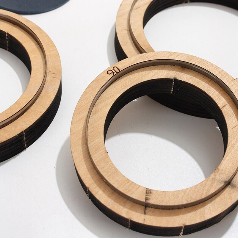 Round Shape Leather Cutter Dies Multiple Sizes Metalwood - Etsy