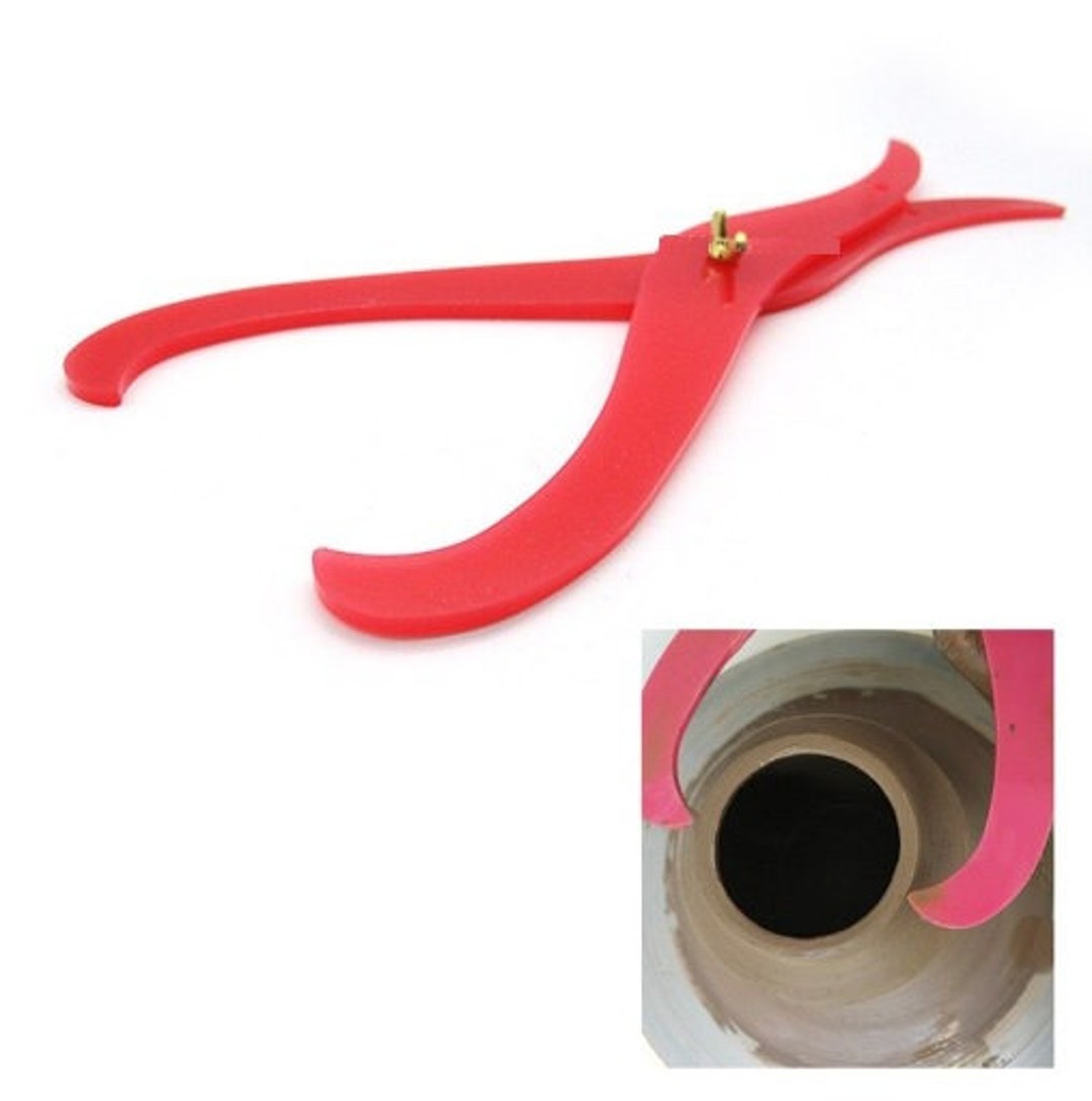 Plastic Caliper, Long Arc, Inner and Outer Diameter Measuring Tool ...