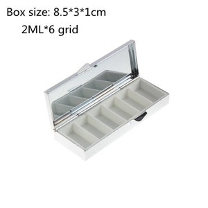 Watercolor Paint Palette, Multiple Sizes, Transparent Acrylic, Washable ...