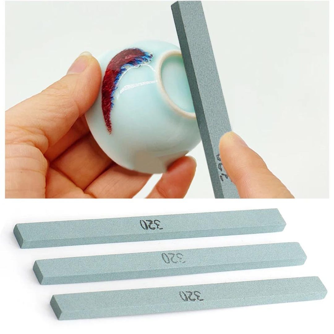 Pottery Tools Polishing Stone, Whetstone, Small Coarse Grinders ...