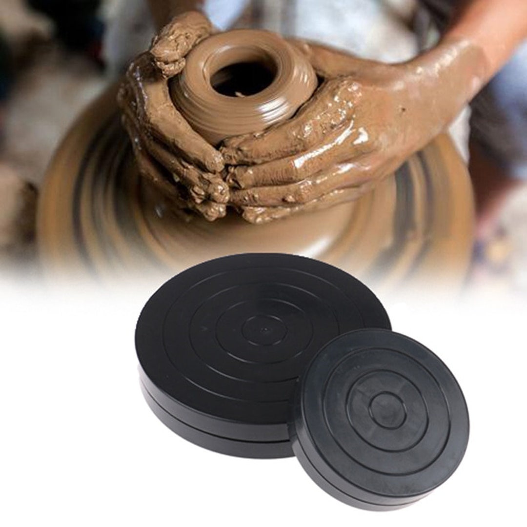 Pottery Wheels, Multiple Sizes, Black Plastic, Rotate Turntable, 360 ...