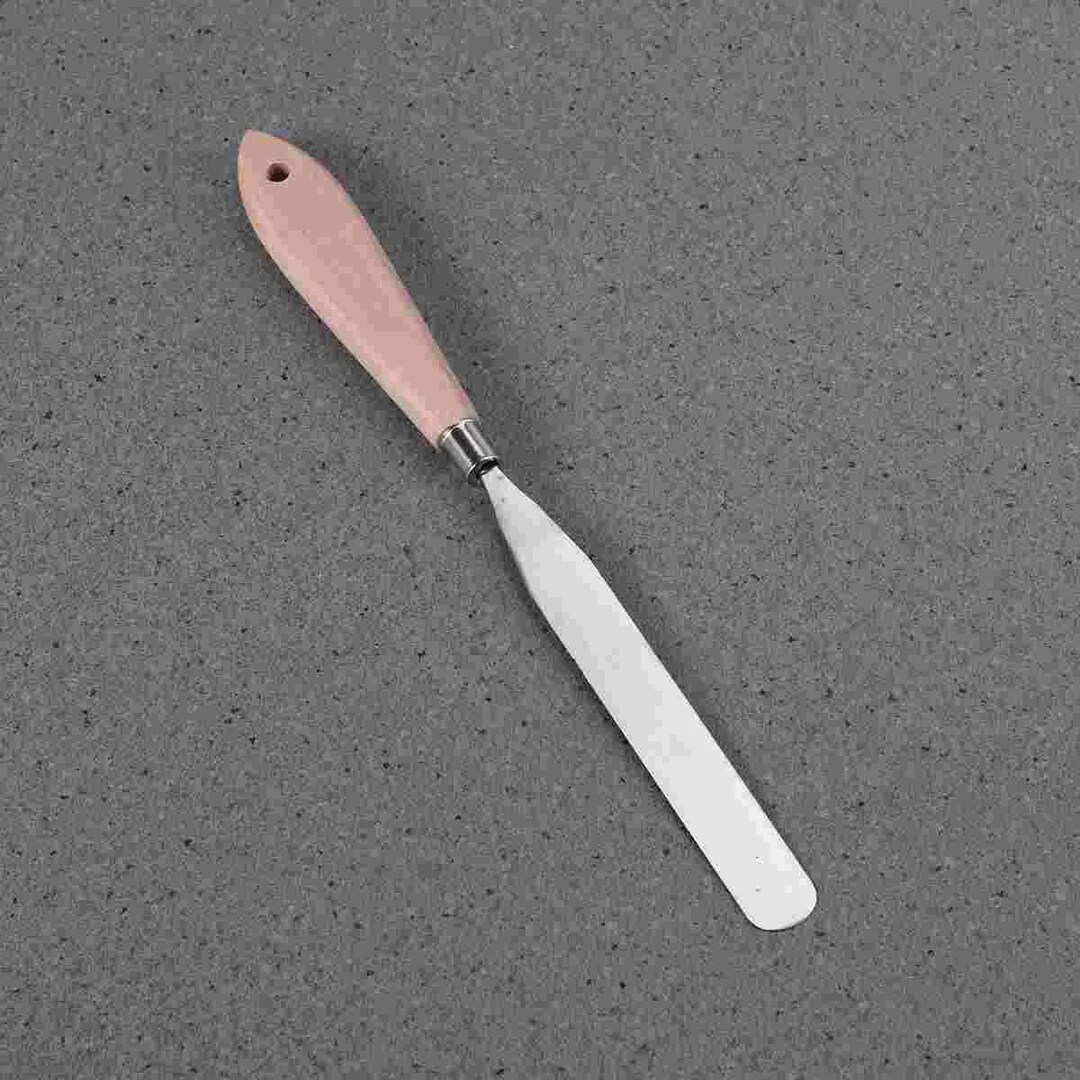 Paint Mixing Scraper, Metal Wood, Flexible Blade, Spatula Painting Tool ...
