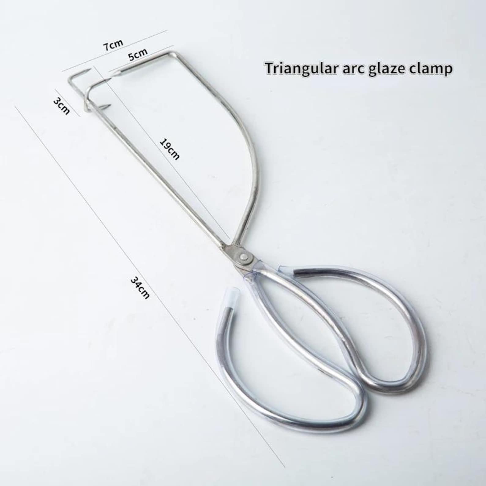 Ceramic Glaze Tongs, Stainless Steel, Various Styles, Cup Tray Gripping ...