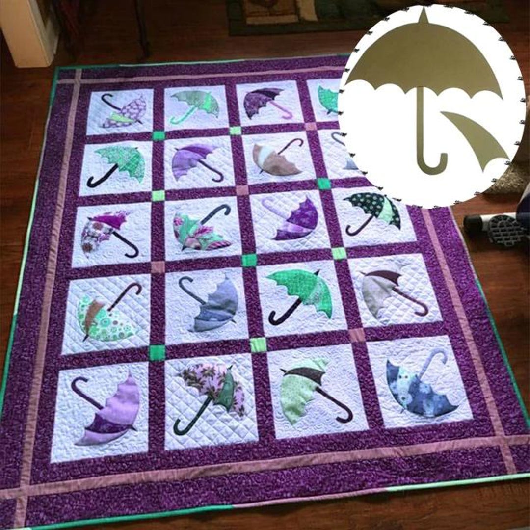 Umbrella Quilting Template, Transparent Acrylic Ruler, Sewing Accessories, Patchwork Guide Tool ...