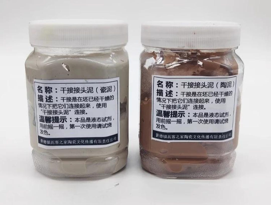 Ceramic Joint Mud, 500g Bottle, Porcelain Clay Dry Wet Contact Repair ...