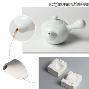 Pottery Tools, Gypsum, Multiple Shapes Options, Teapot Spout Plaster ...