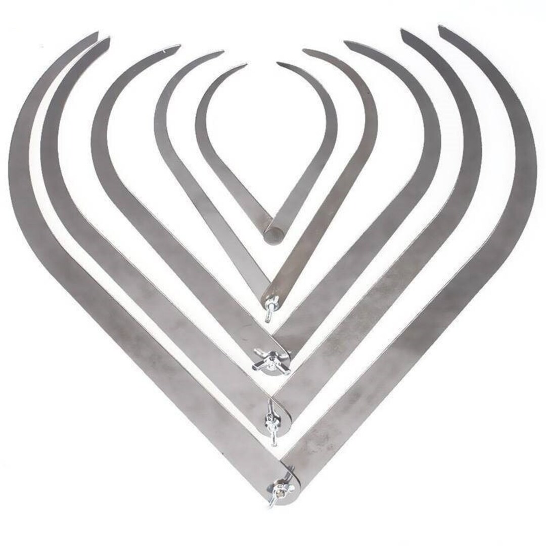 Stainless Steel Caliper, Bent-leg, Multiple Sizes, Ceramic Measuring ...