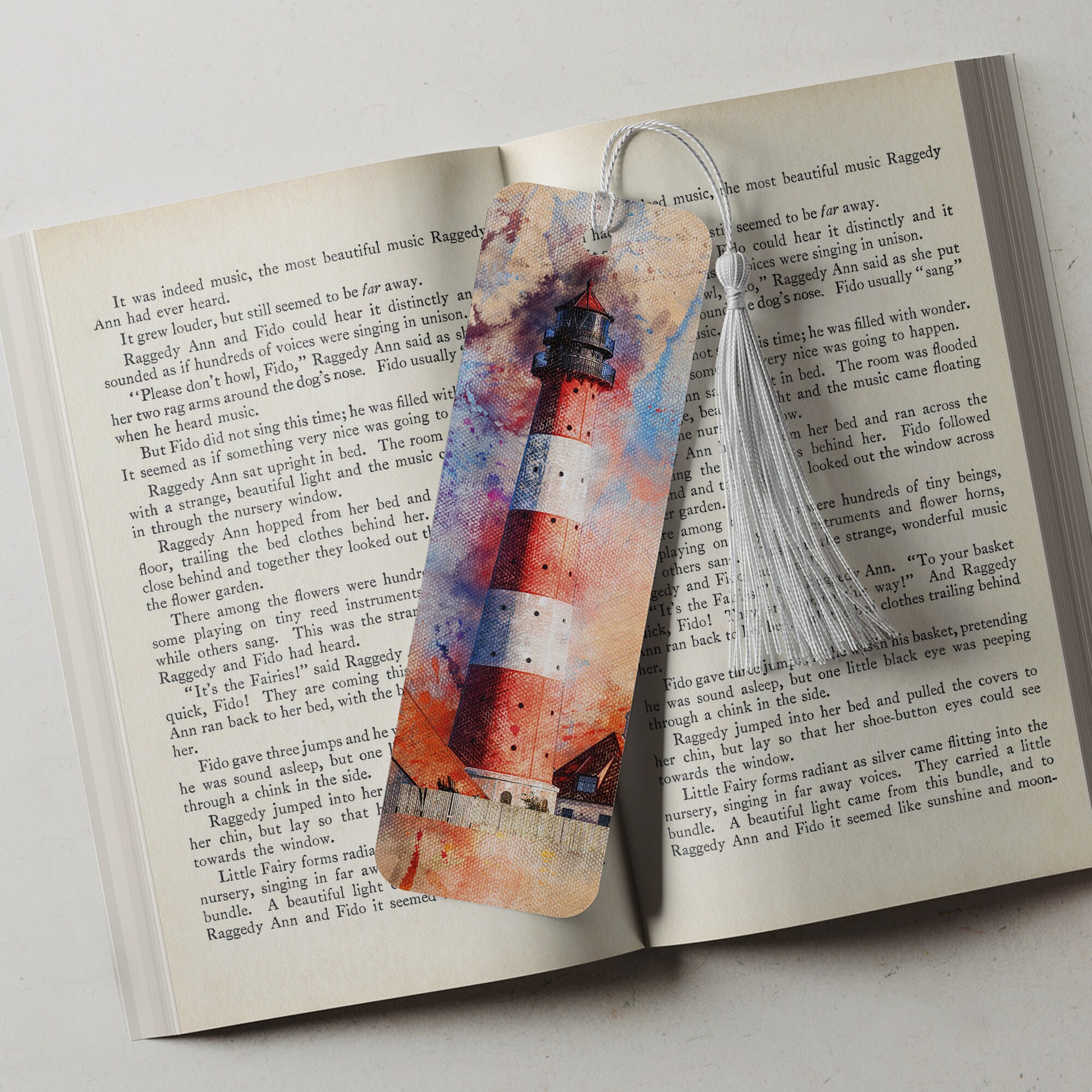 Iconic World Landmarks Bookmarks Detailed Brush Strokes & Rich Colors ...