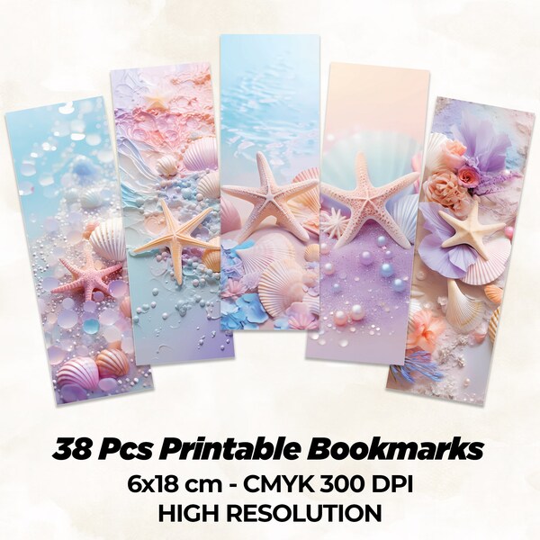 Starfish Bookmark - Etsy