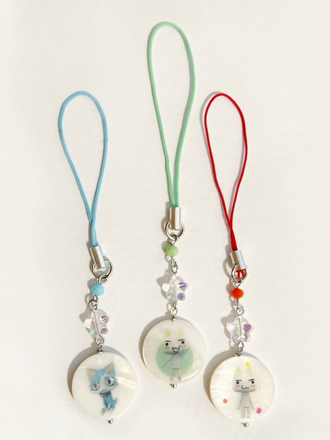 Handmade Toro Inspired Beaded Phone Charms - Etsy