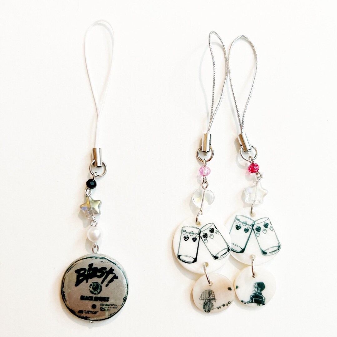 Handmade Nana & Hachi and Blast Inspired Phone Charms - Etsy