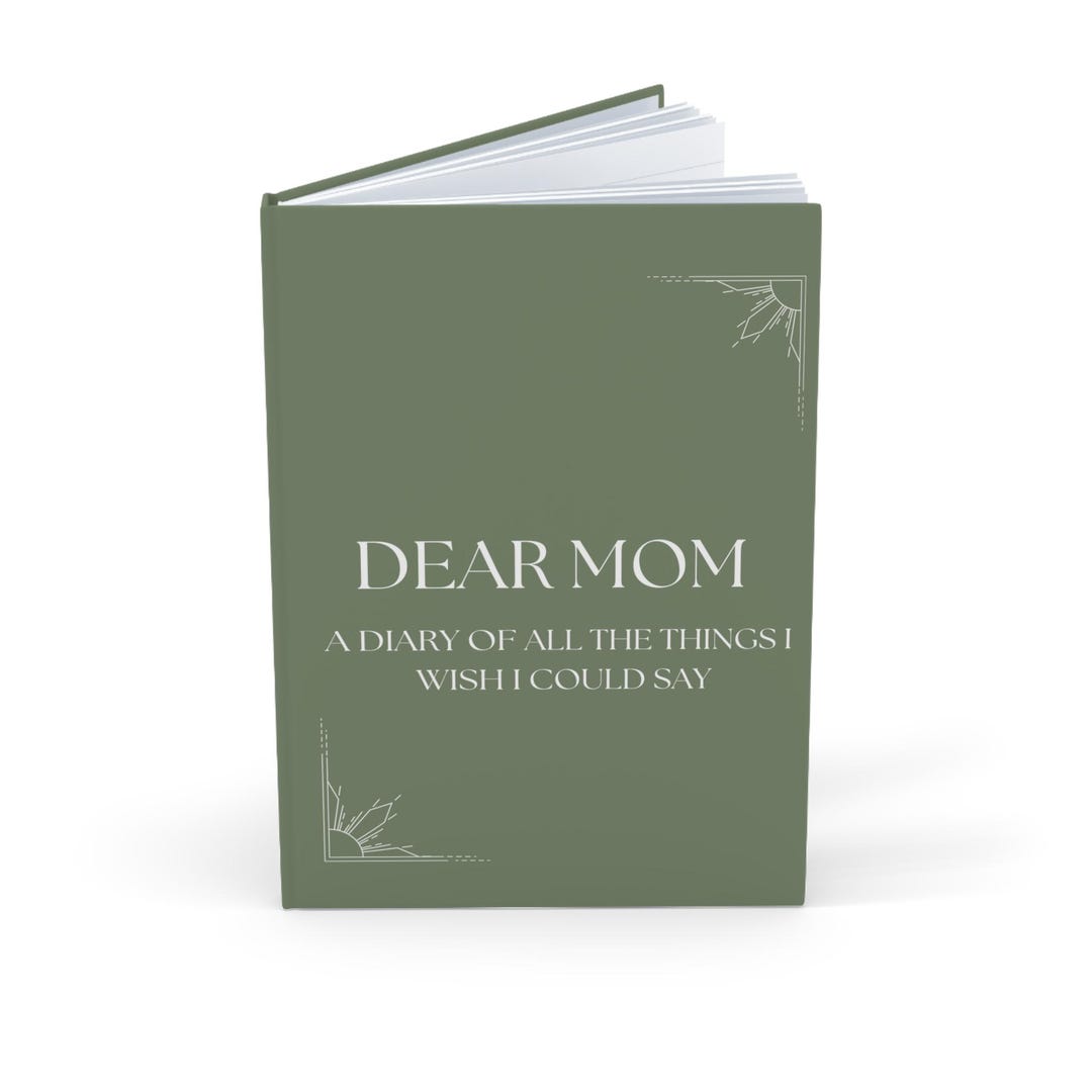 Letters to My Mom Memorial Journal, Loss of Mom, Mother Sympathy Gift ...