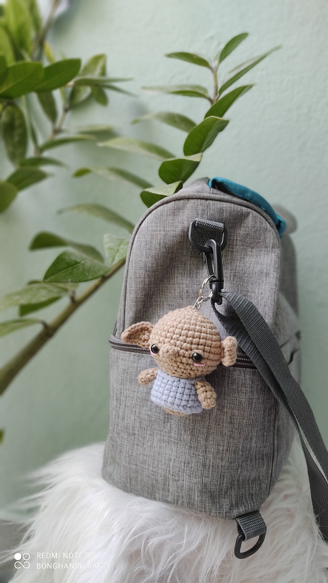 Crochet Dobby Keychain Harry Potter Dobby - Etsy