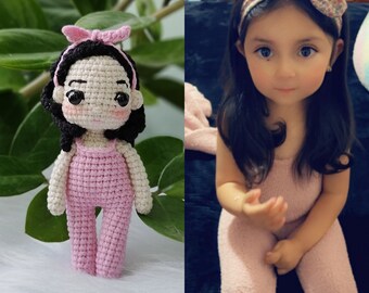 Custom Crochet Doll Personalized Doll - Etsy