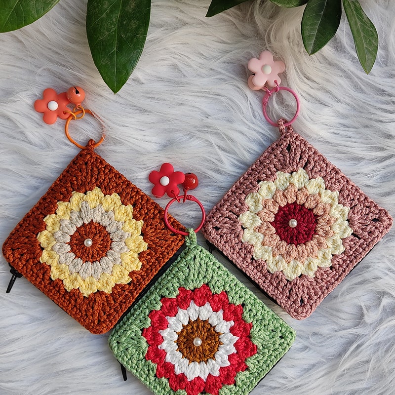 Crochet Coin Purse - Etsy