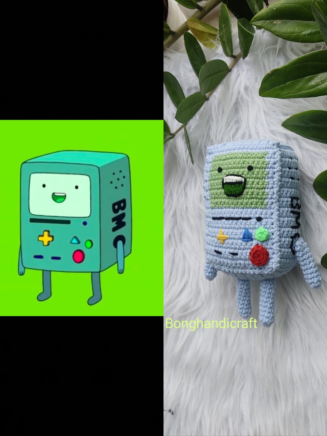 Crochet BMO Adventure Time Character - Etsy