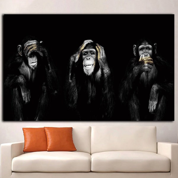 3 Wise Monkeys - Etsy