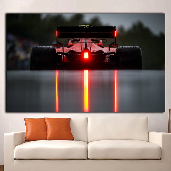 Ferrari Poster Canvas - Etsy
