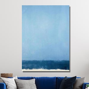 Mark Rothko,rothko Wall Art,rothko Reproduction,blue and White Mark ...