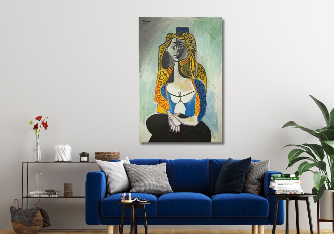 Pablo Picasso Turkish Shawl Obras De Canvas Wall Art,picasso Canvas ...