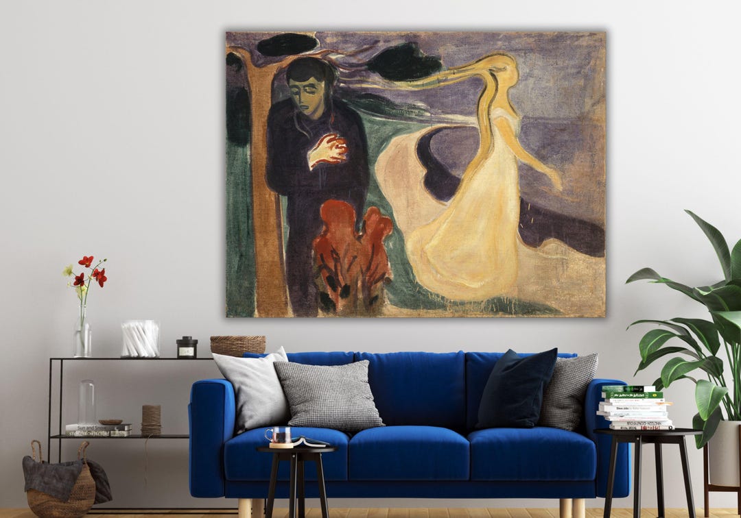 Separation by Edvard Munch Canvas, Edvard Munch Separation Wall Art ...