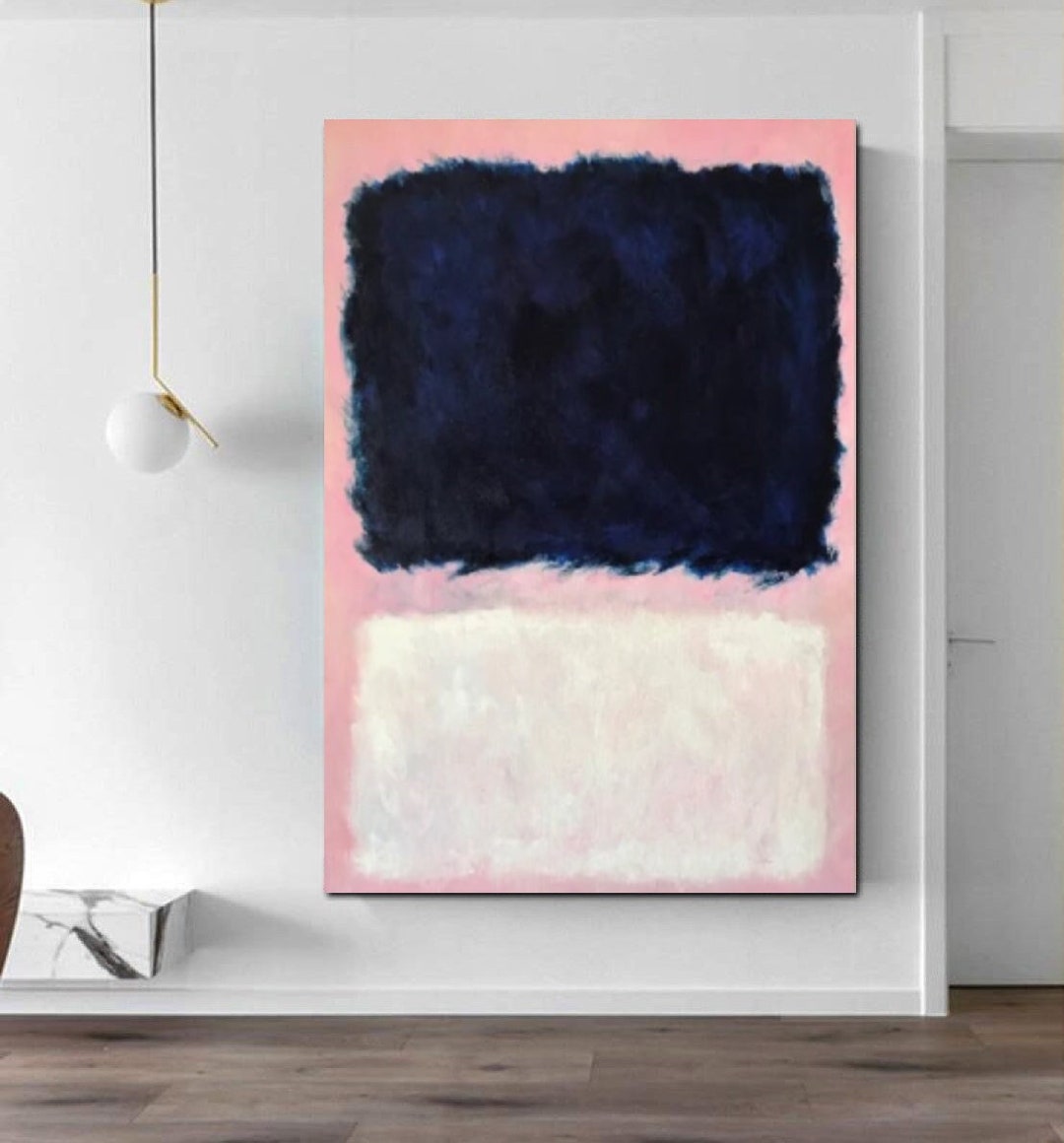 Mark Rothko Canvas Wall Art,mark Rothko Pink Painting Art, Rothko ...