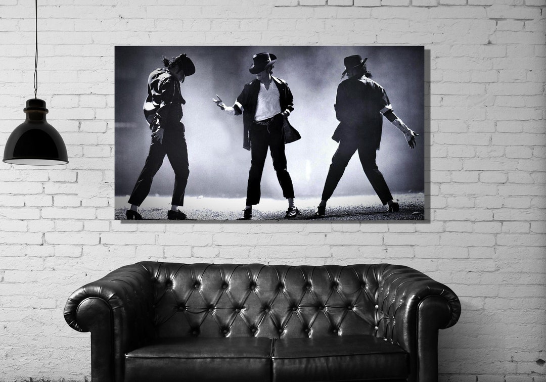 Jackson Michael Jackson Poster Canvas Wall Art Michael - Etsy