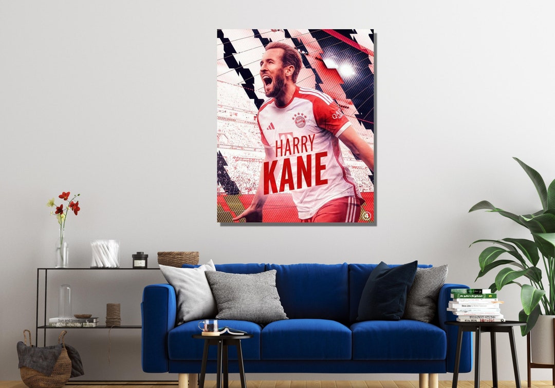 Harry Kane Wall Artharry Kane Print Harry Kane Canvas Harry - Etsy
