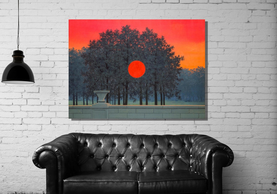 René Magritte the Banquet Canvas Art,the Banquet Poster Canvas Wall Art ...
