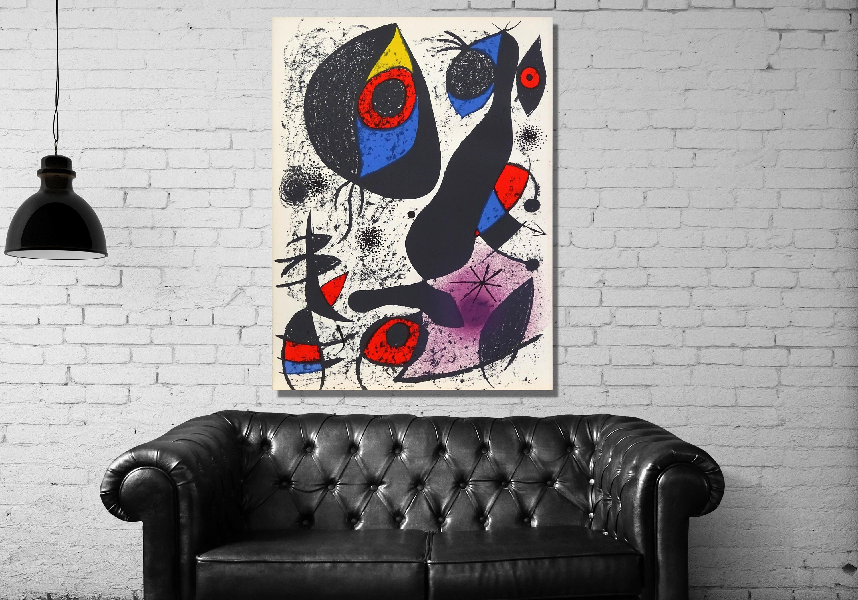 Joan Miro Poster,joan Miro Print,human Head 1932 by Joan Miro ...