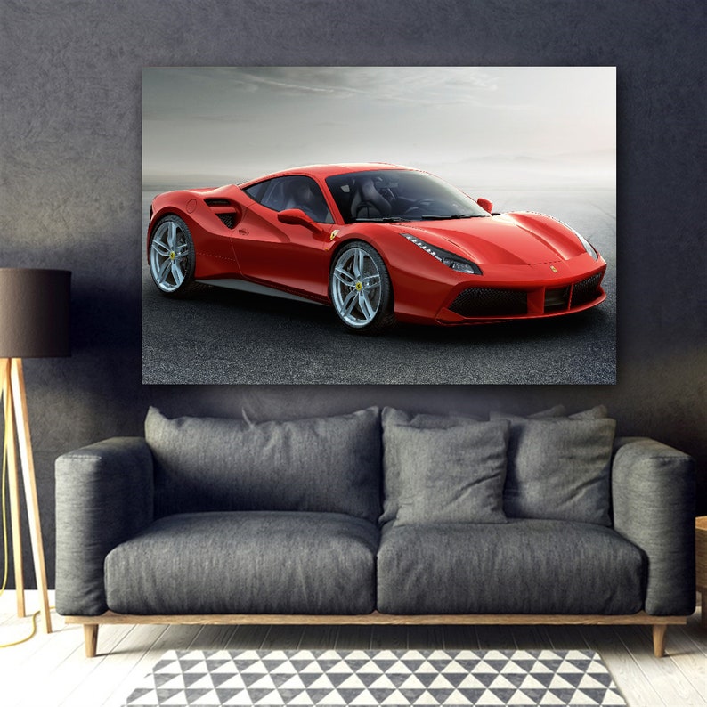 Ferrari Print Ferrari Poster Ferrari Art Ferrari Wall Art - Etsy