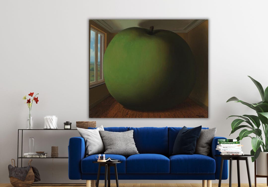 Rene Magritte the Listening Room Canvas Art, Rene Magritte Poster ...