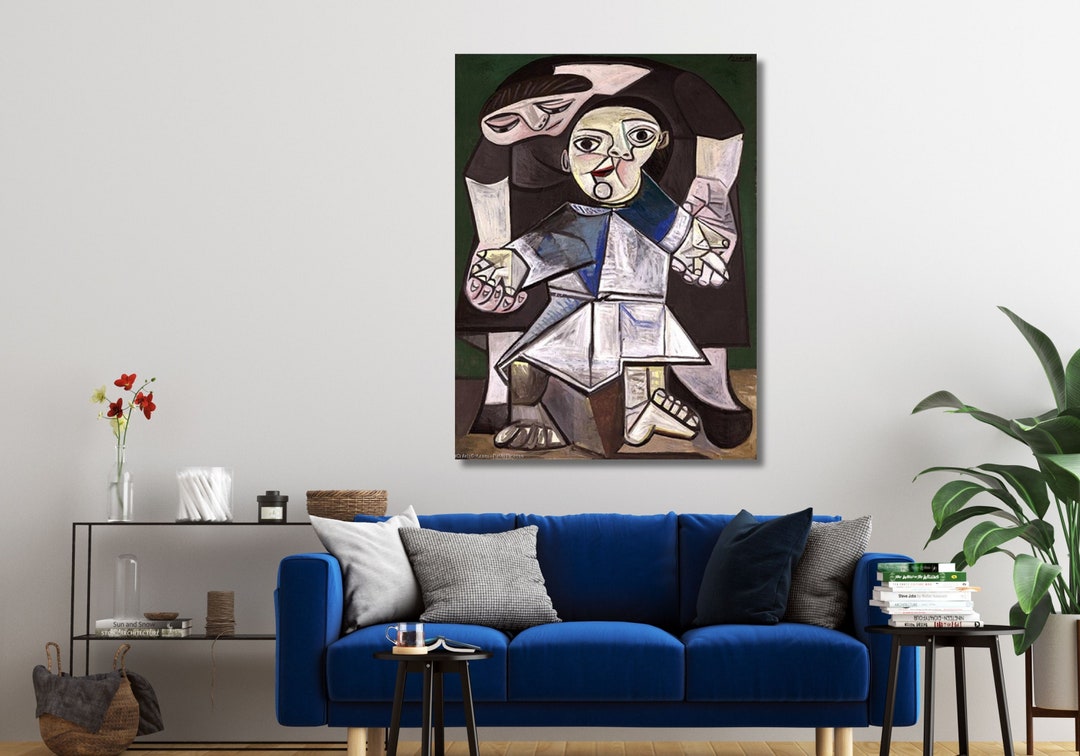 Pablo Picasso First Steps Canvas,picasso,picasso Canvas Decor,picasso ...