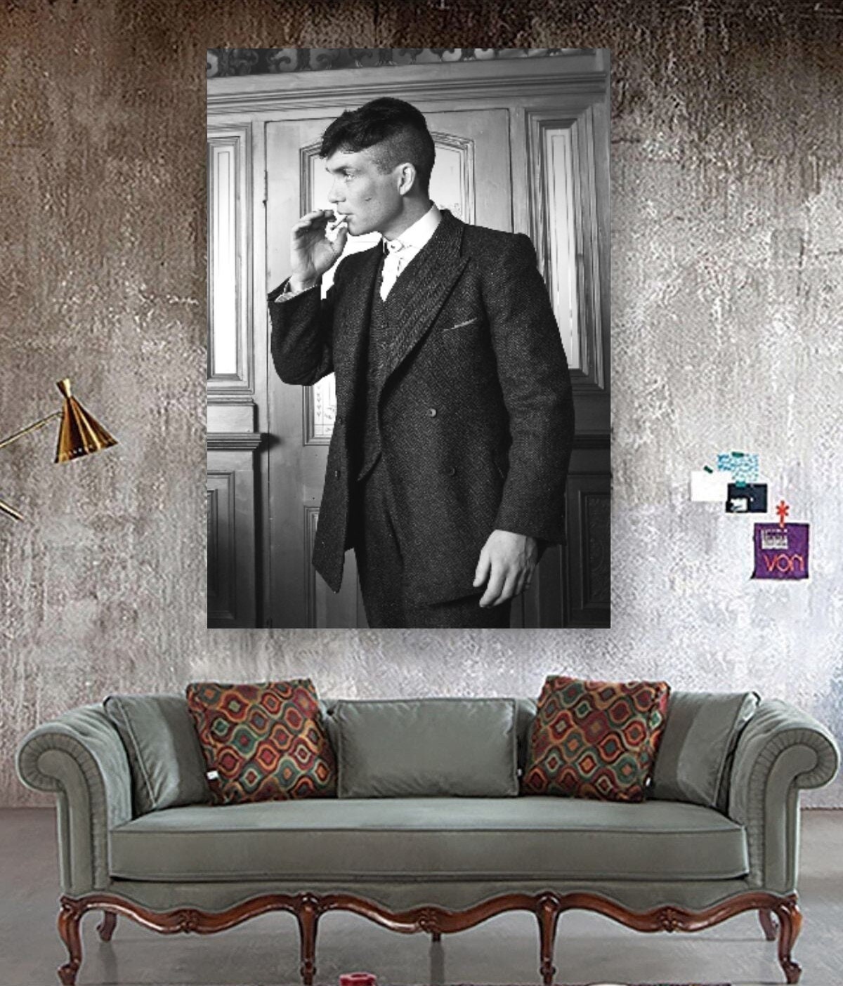 Thomas Shelby Poster, Tommy Shelby Peaky Blinders Graffiti Premium ...