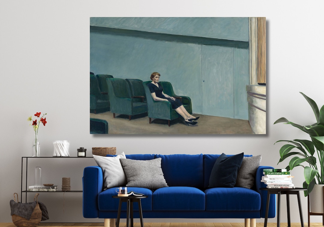 Edward Hopper Intermission Canvas Art,edward Hopper Canvas,edward ...