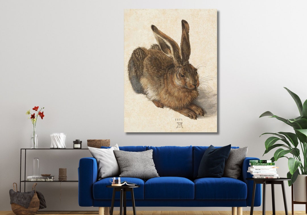 Albrecht Durer Young Hare Art Canvas Print, Albrecht Durer Print Art ...