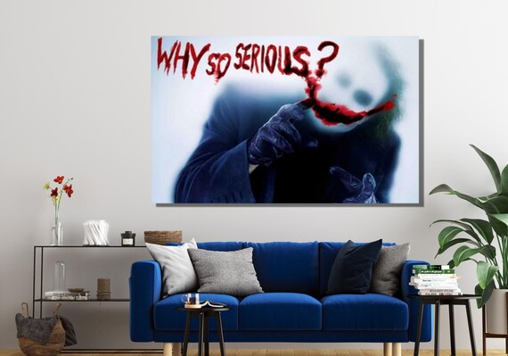 The Joker Why So Serious Poster