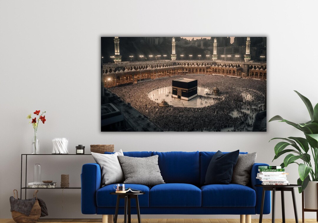 Kaaba Canvas, Kaaba Wall Art, Kaaba Wall Art, Kaaba Poster Print,kaaba ...