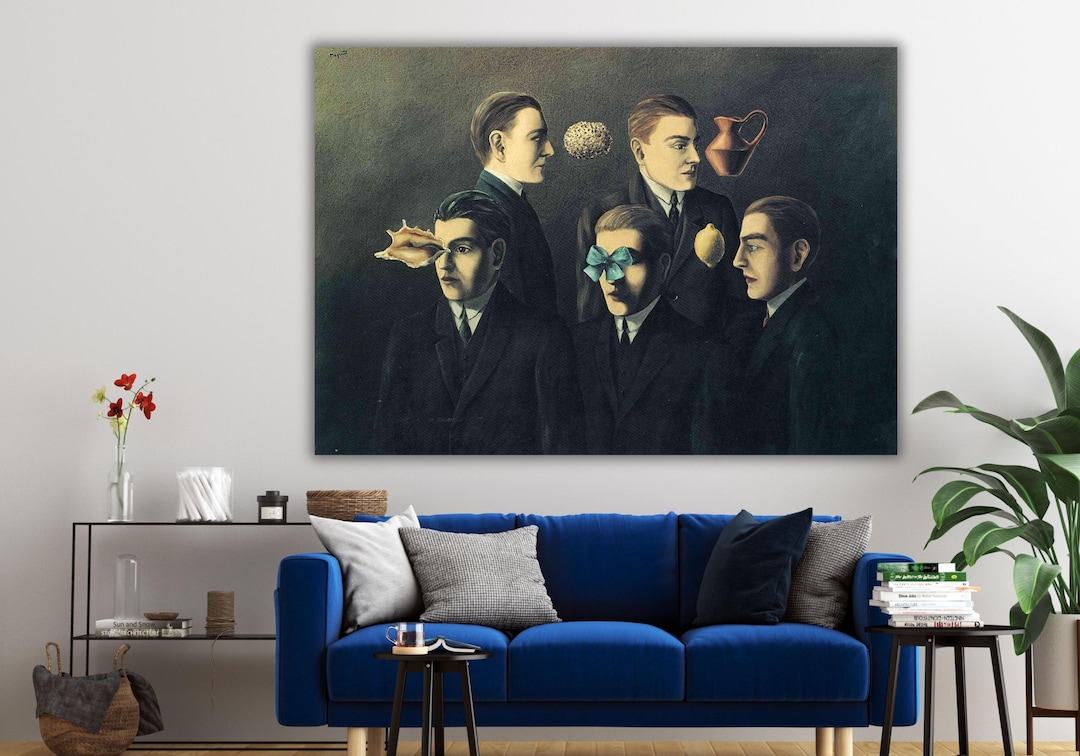 Rene Magritte the Familiar Objects 1928 Painting, Magritte Canvas Wall ...