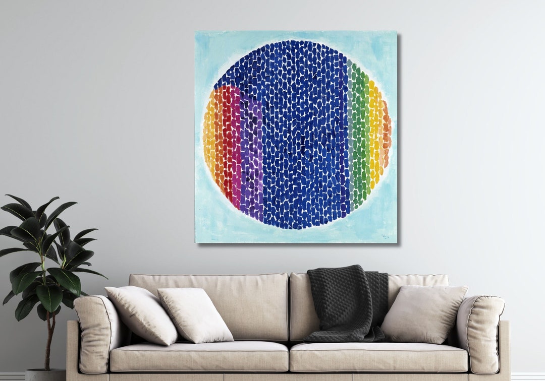 Alma Thomas Snoopy Early Sun Display on Earth Canvas ,alma Thomas ...