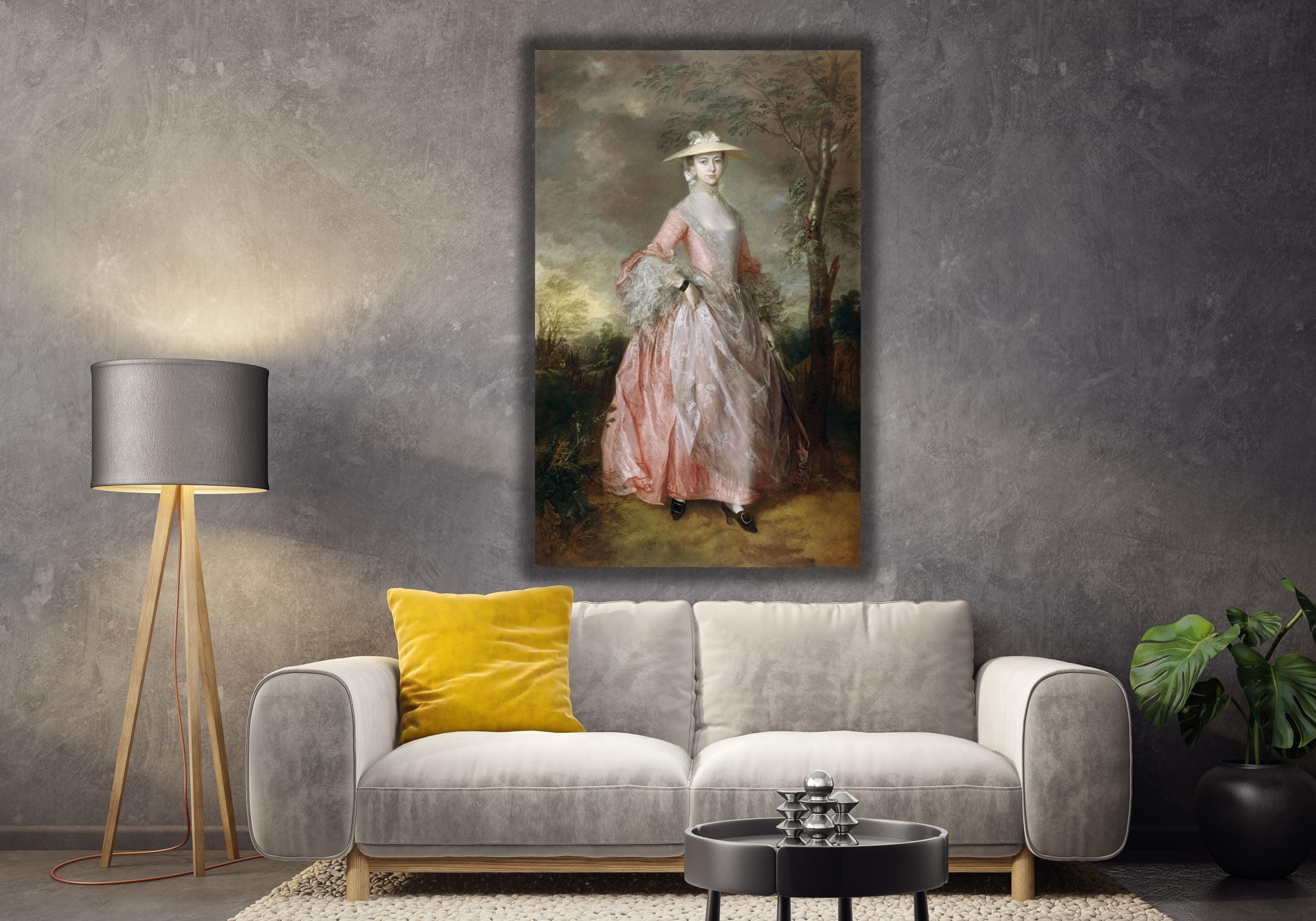 Mary, Countess of Howe by Thomas Gainsborough Canvas Art, Early Stuart ...