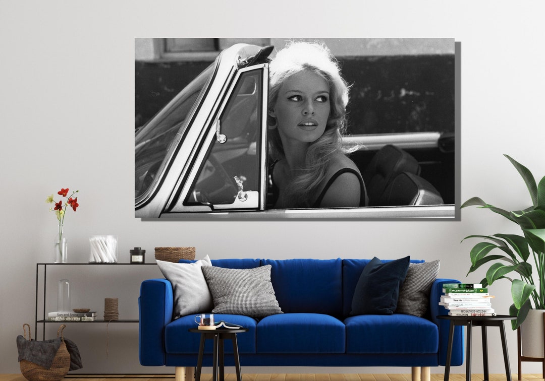 Brigitte Bardot Canvas,bridget Bardot Wall Art,brigitte Bardot Poster ...