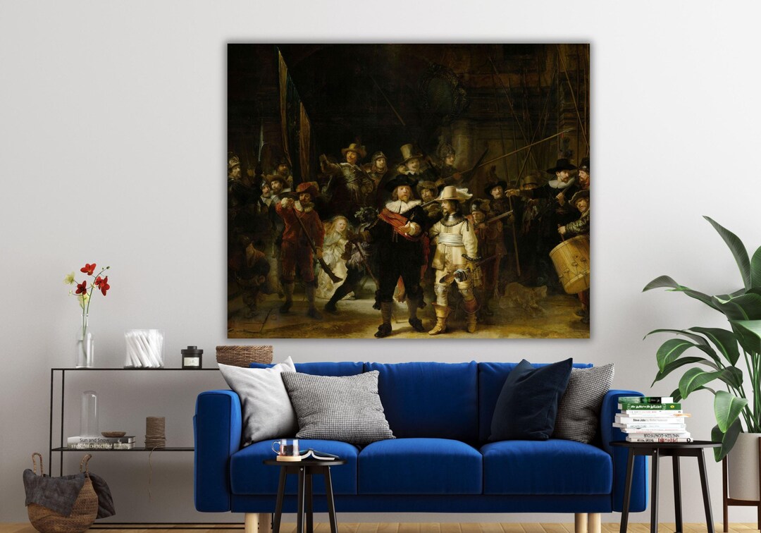 The Night Watch by Rembrandt Canvas Wall Art,fine Art,vintage Art ...