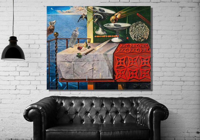 Salvador Dalí Metamorphosis of Narcissus 1937 Canvas Gallery - Etsy