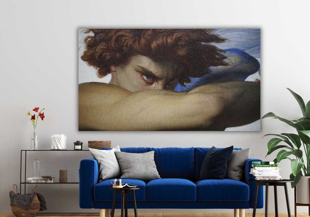 Fallen Angel by Alexandre Cabanel Print, Fallen Angel Canvas,alexandre ...